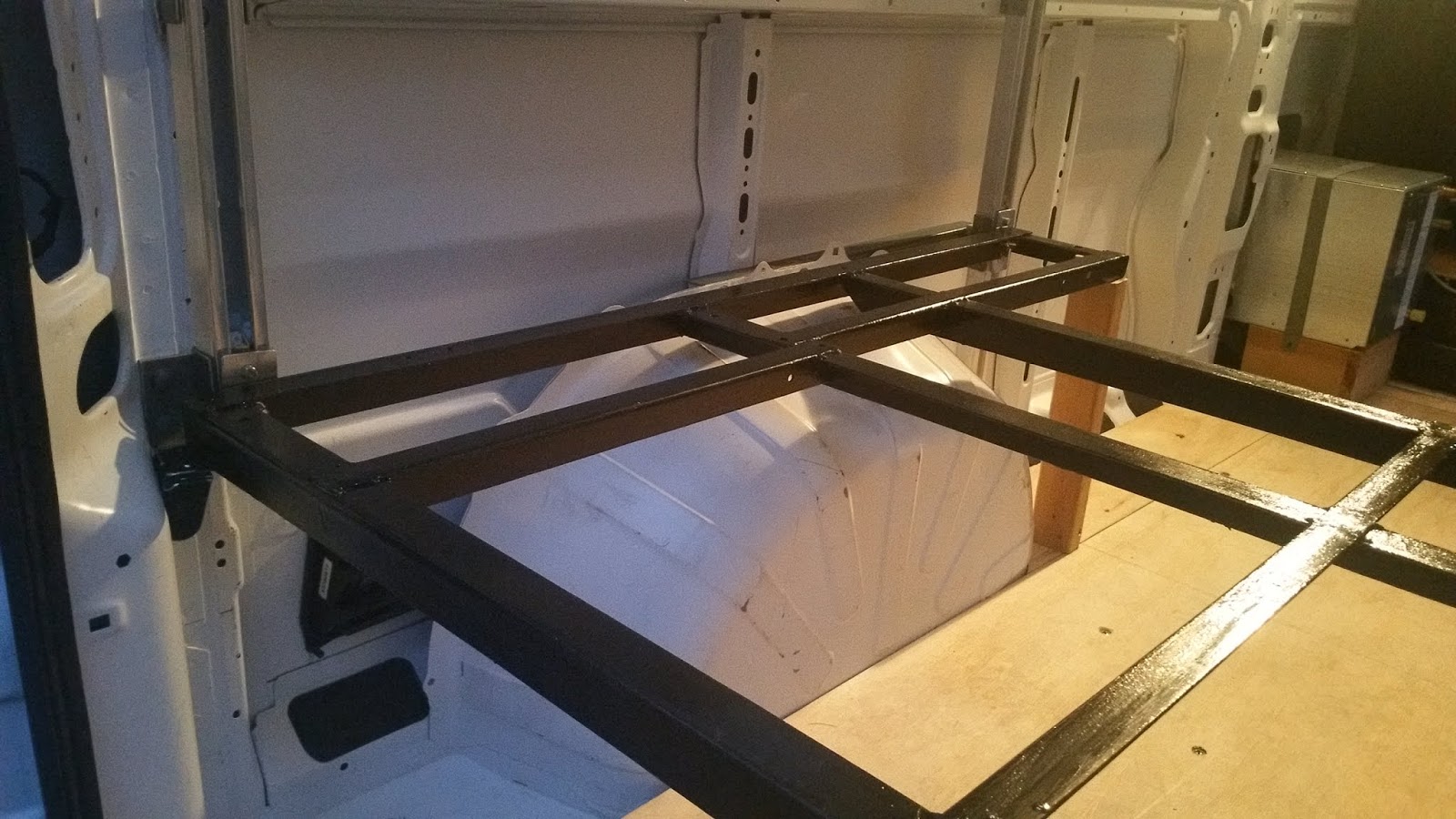 Ultimate Promaster Conversion: Bed Platform