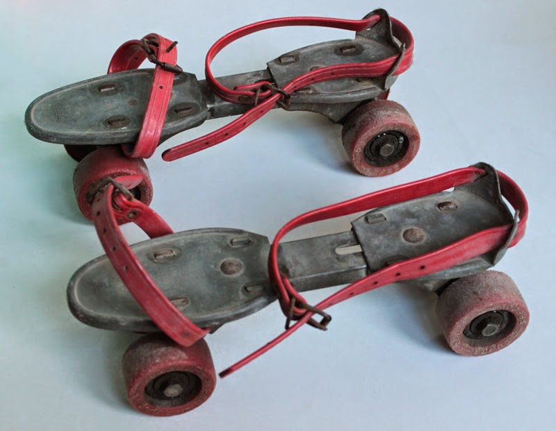 Malle aux surprises: Patins à roulettes speedy - junior sprint - vintage