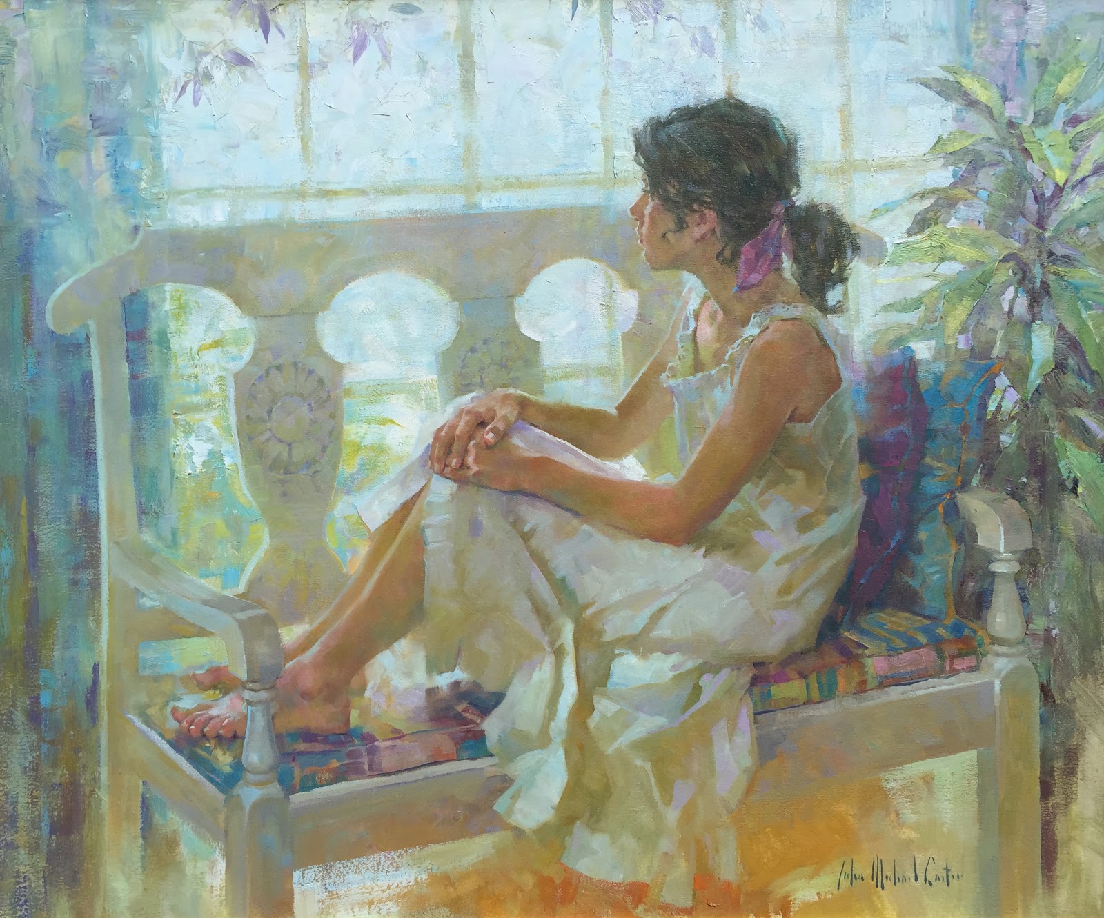 John Michael Carter, 1950 | Impressionist Figurative painter | Tutt'Art ...