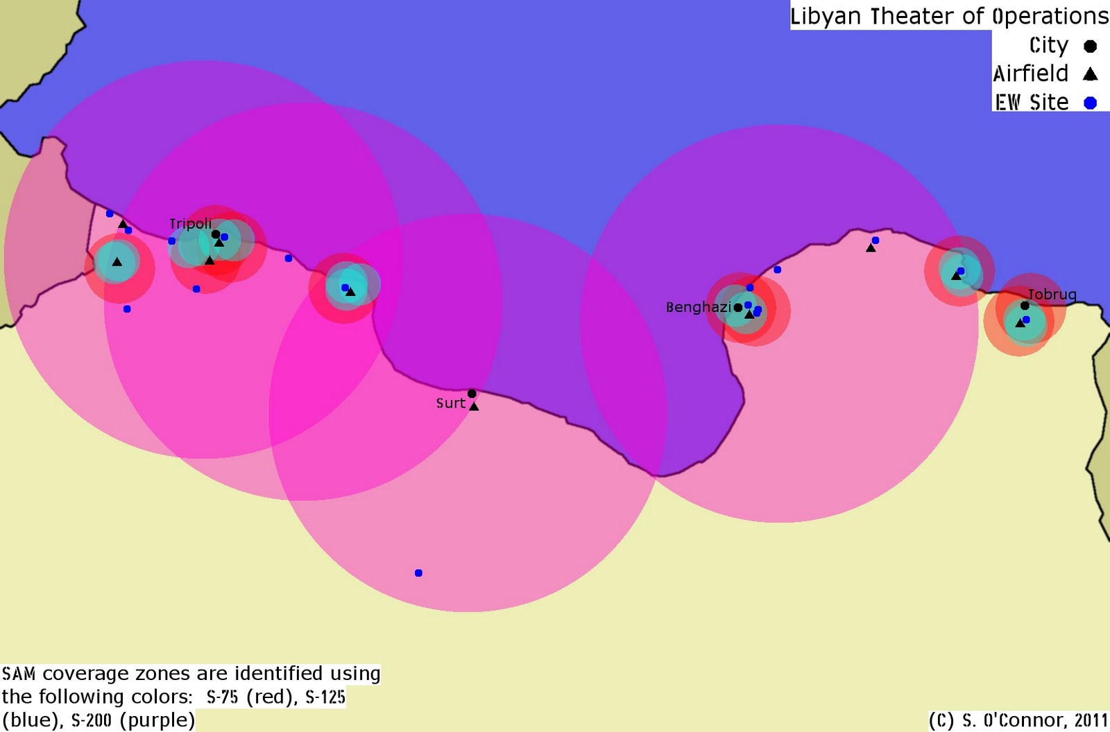 IMINT & Analysis: Libyan NFZ: The SAM Threat