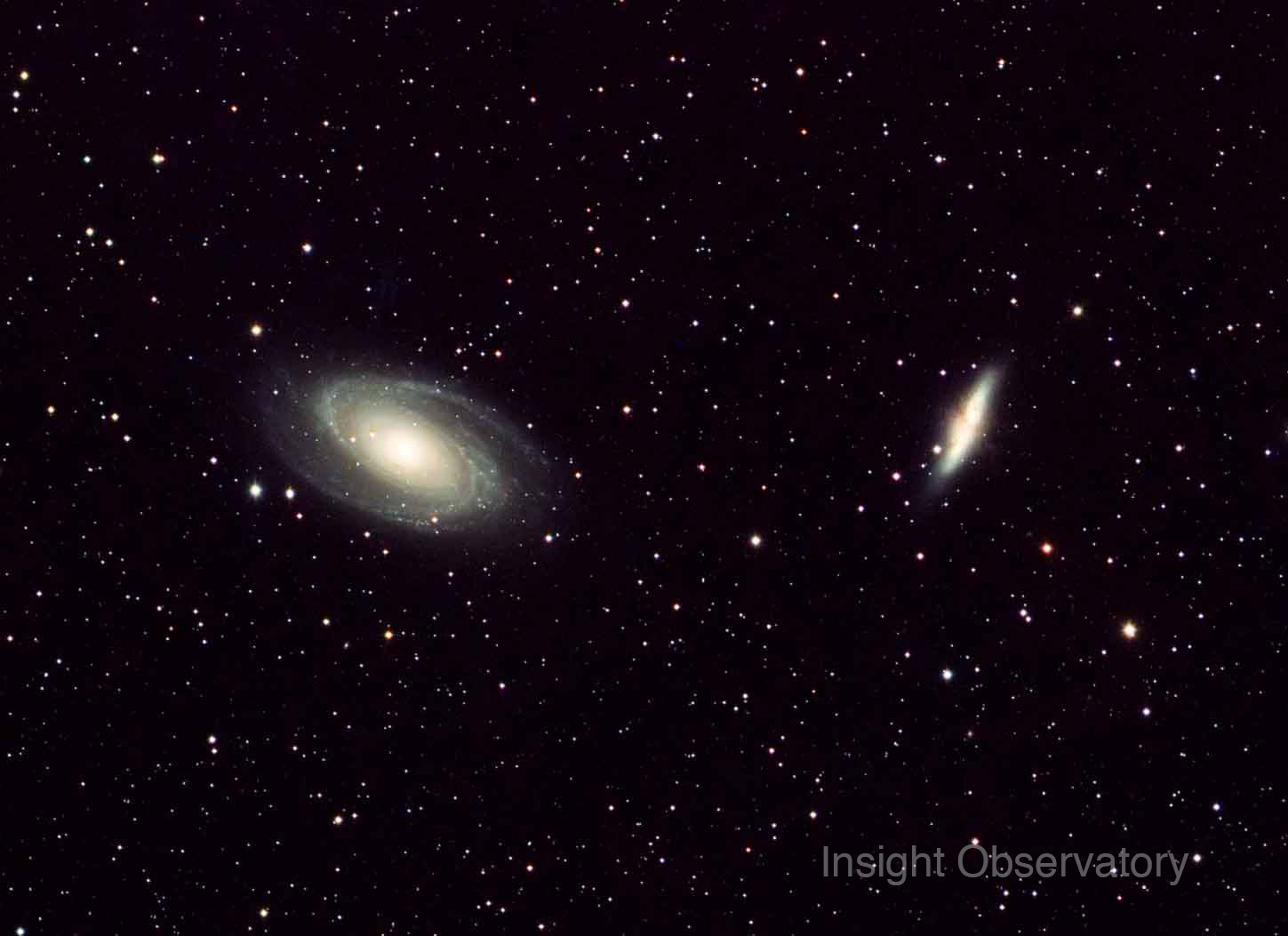 Deep Sky Image Database - M81 and M82 Galaxies