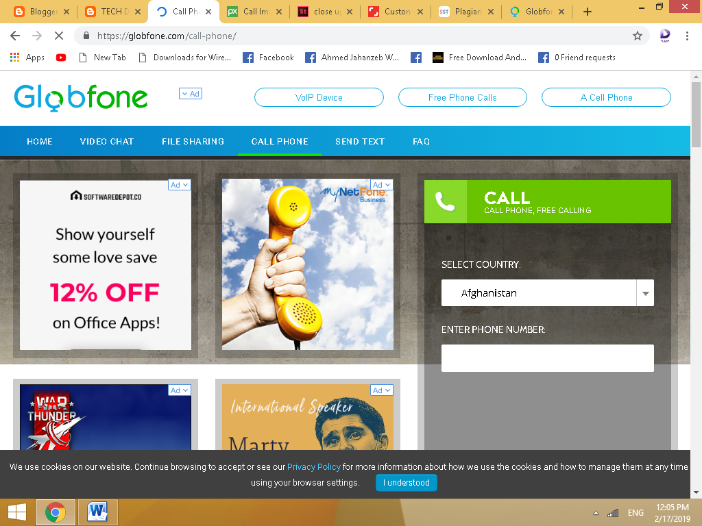 Globfone ( Send Free Sms & Call) - TECH DGK
