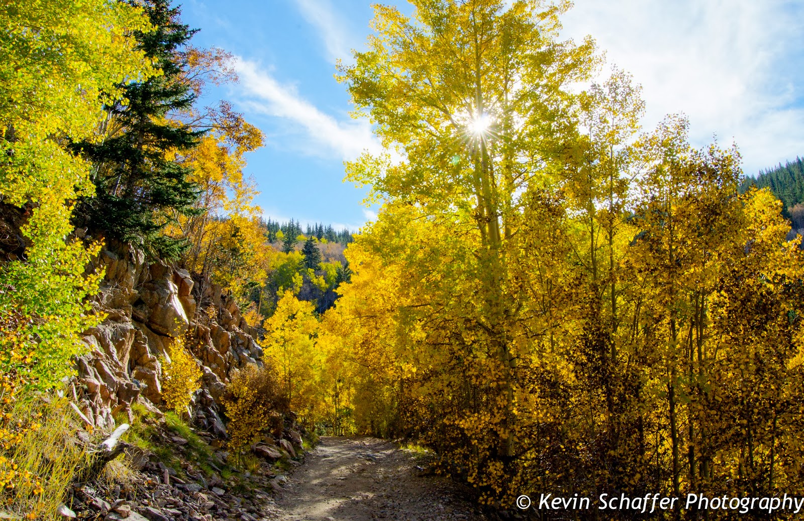 Kevin Schaffer Photography: Autumn Above Santa Fe