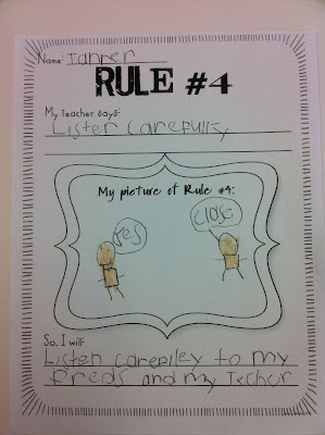 The Fabulous First Grade: Character Education, Classroom Rules and ...