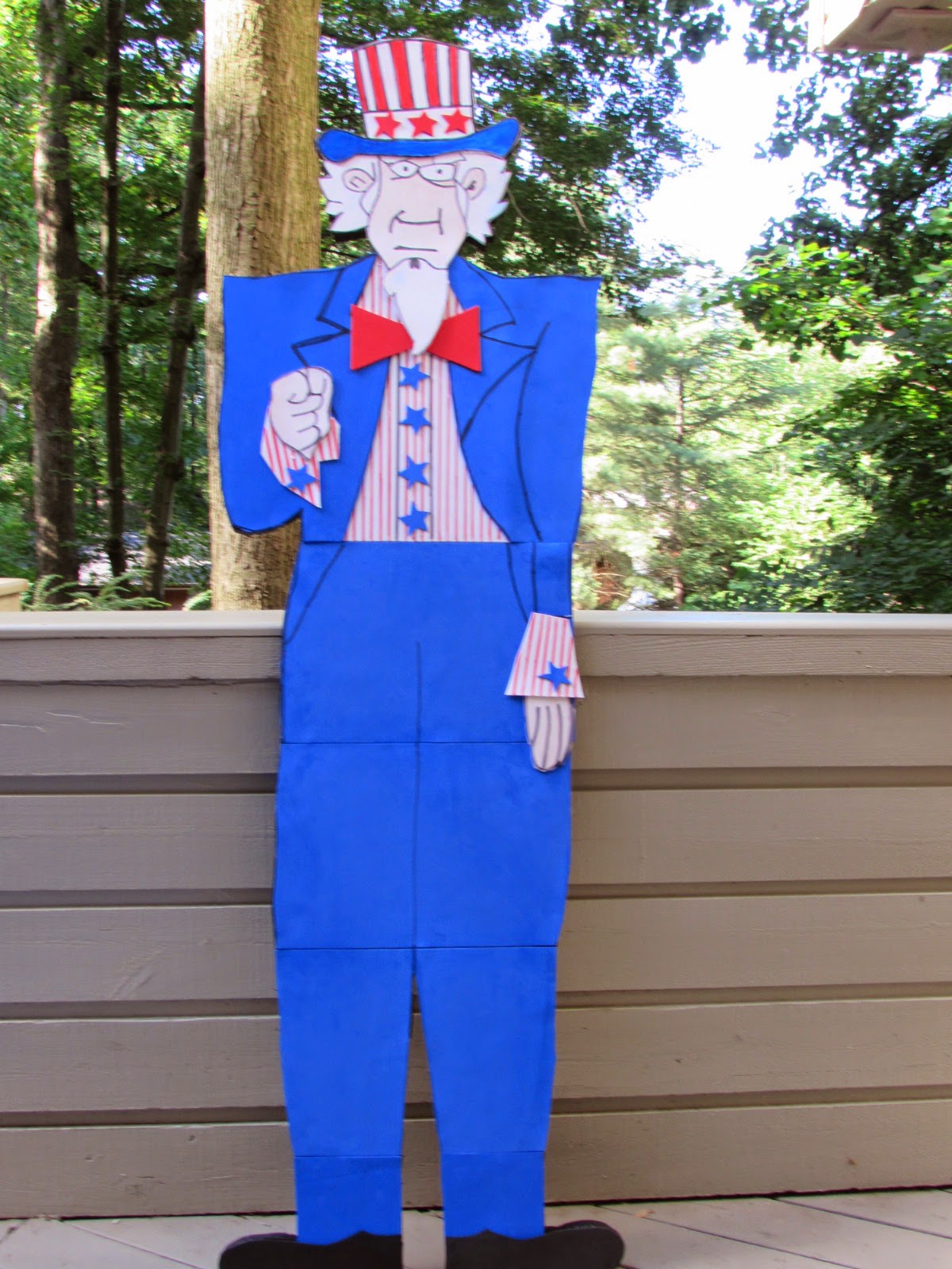 Outside the Box: Make Your Own Party Prop Uncle Sam