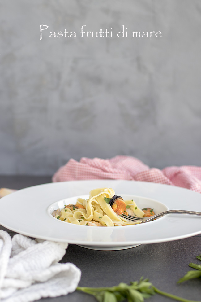 PASTA FRUTTI DI MARE - Atrapada en mi cocina