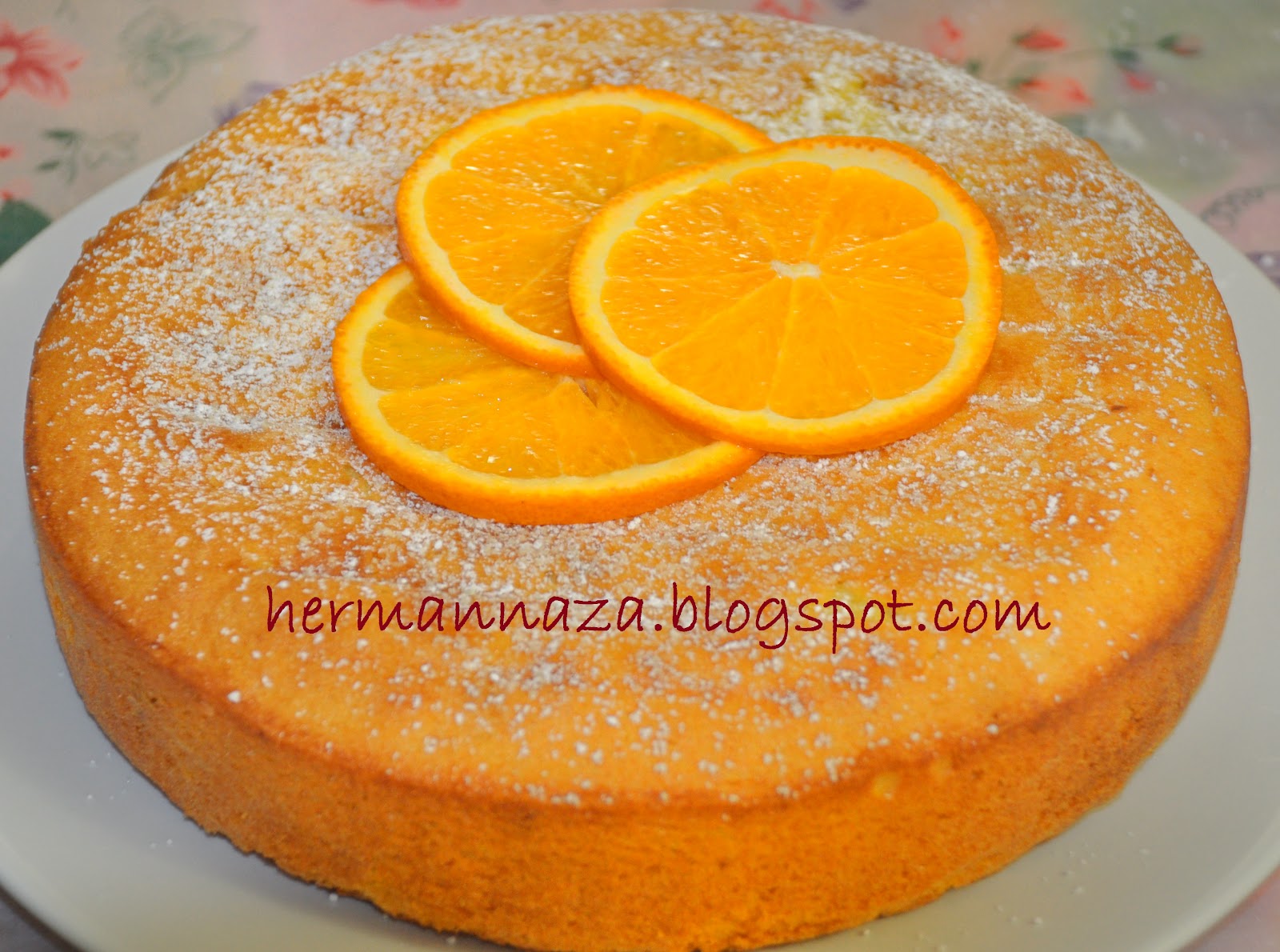 NAZA CAKES HOUSE: Resipi Kek Oren