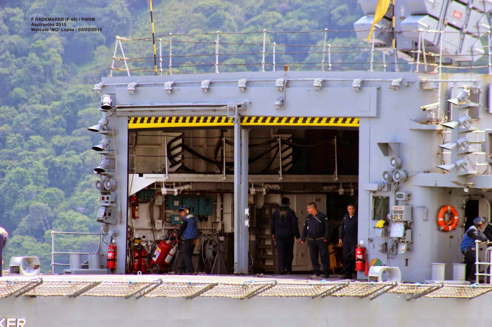 Santos Shiplovers: F. Rademaker (F 49) - Aspirantex 2015, Santos (Imagens)