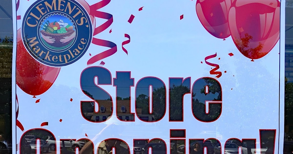 Joe's Retirement Blog: Clements' Marketplace Opening, Manomet, Plymouth ...