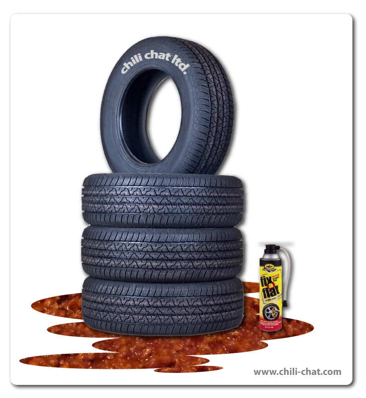 Chili Chat: Now Available: Chili Chat Commemorative Radial Tires!