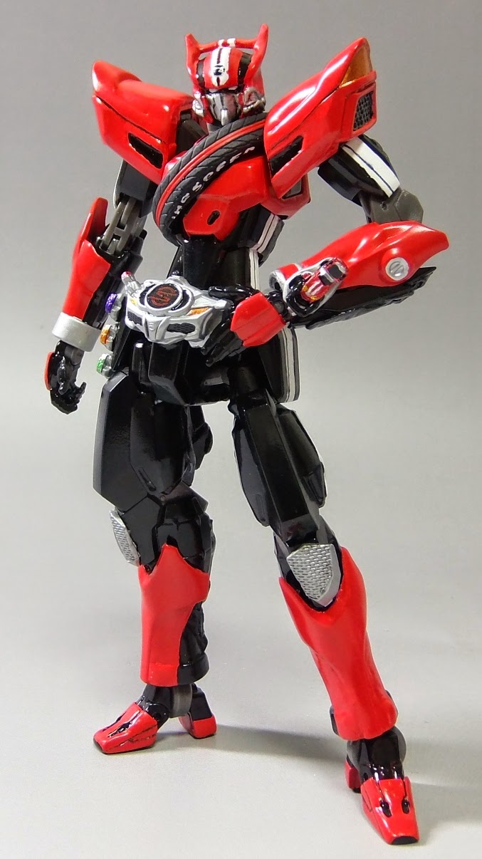 Custom Build: "Kamen Rider Drive" Gundam AGE-1 Spallow