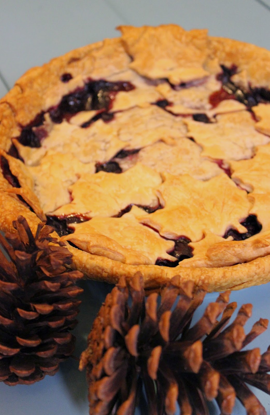 charcoal & ash: Delicate Forrest Berry Pie