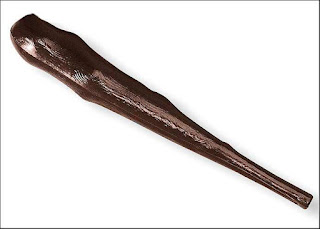 Old European culture: Grandmother's cudgels (clubs)