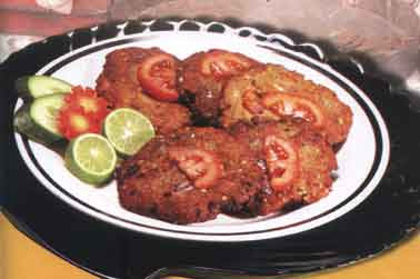 Diary Free Recipe : Chapli Kabab