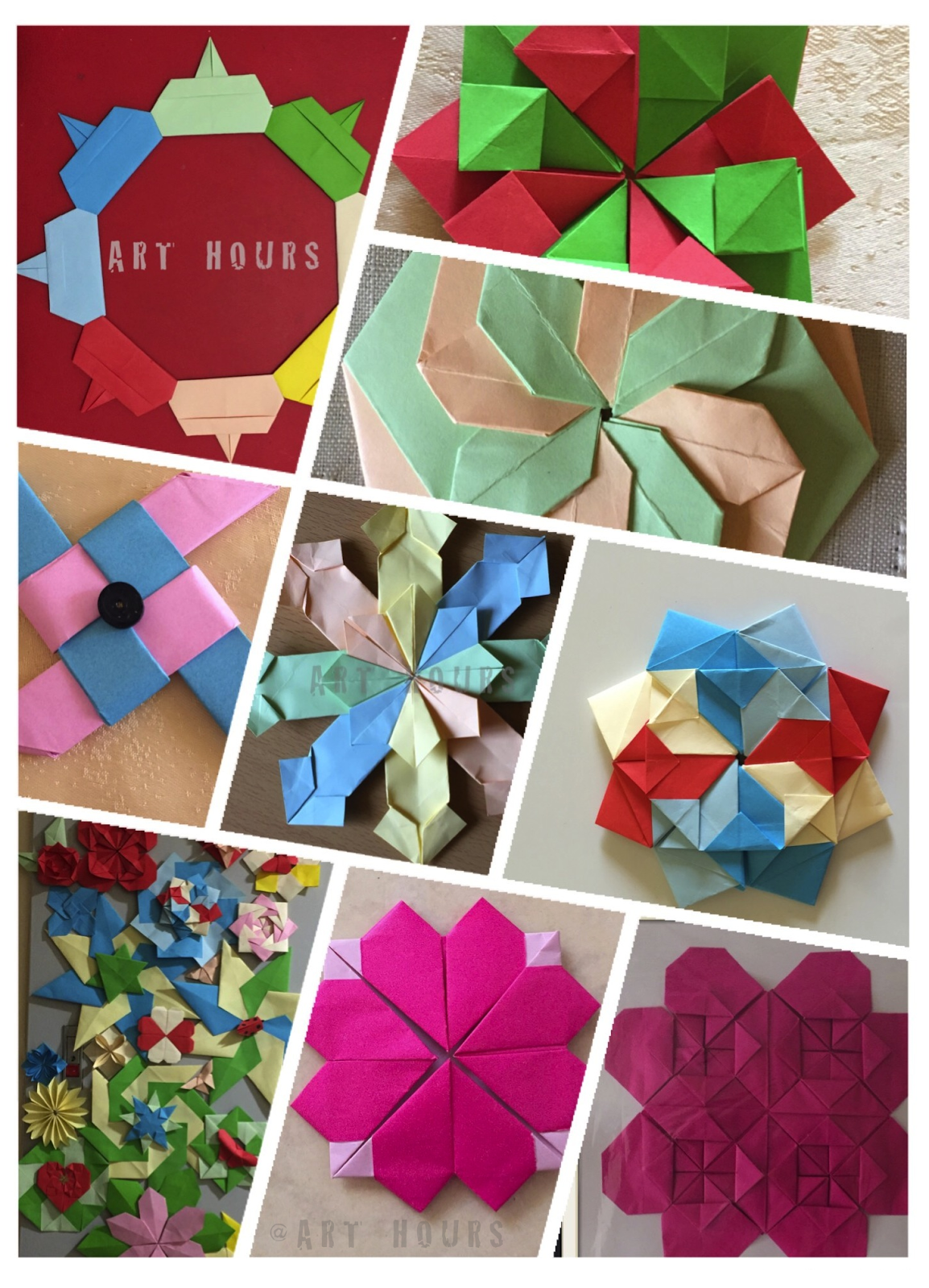 ArchGuide: Origami Models - A Glimpse to our Origami Journey so far...