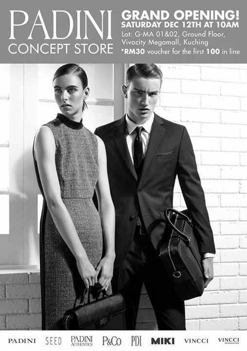 BestLah: Padini Concept Store - FREE RM30 Voucher (12 Dec)