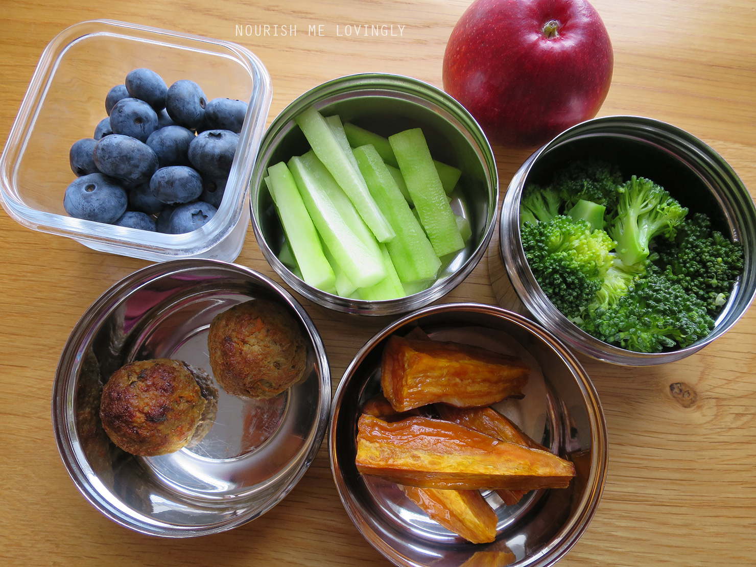 Nourish me lovingly: Packed Lunch (GF, DF, EF, NF)