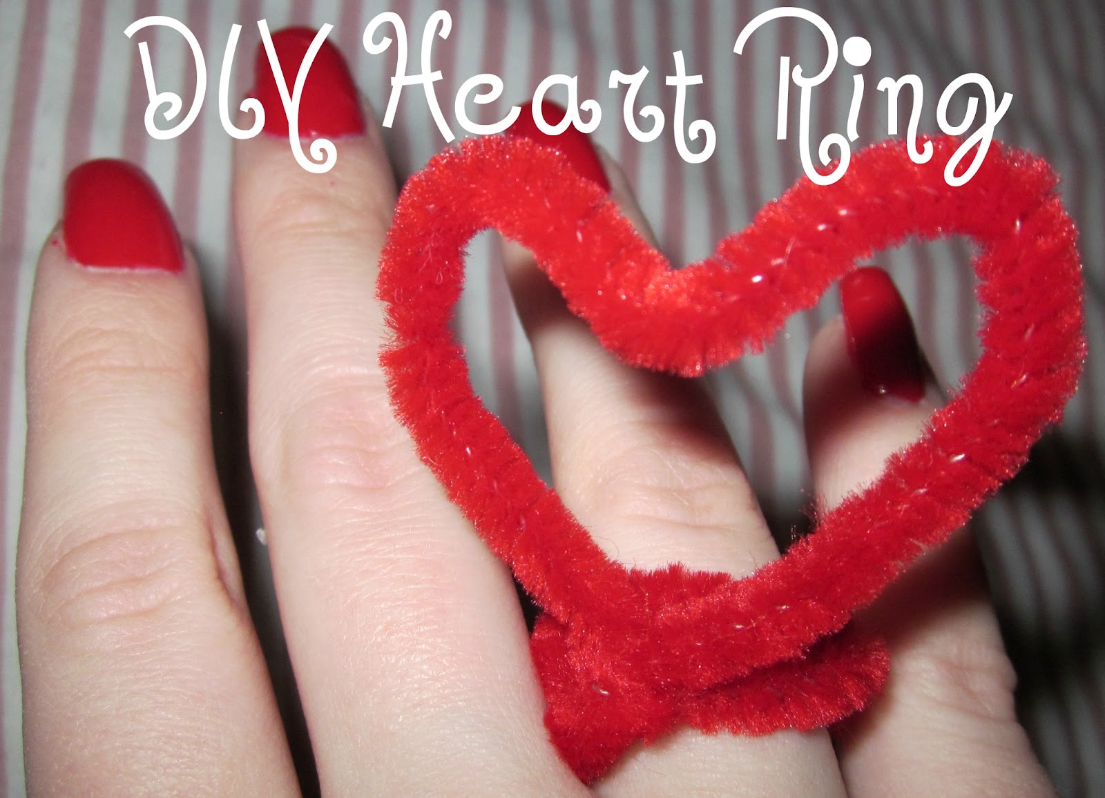 Catherine Denton: DIY Easy Heart Ring