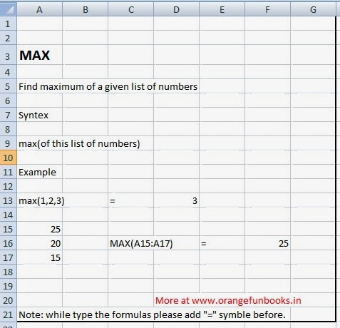 Excel MAX formula - Examples of Excel Max formula - Easy way to Learn ...