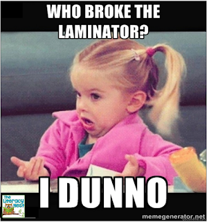 Tales From A School Laminator: The Dos and Don'ts | The Literacy Nest