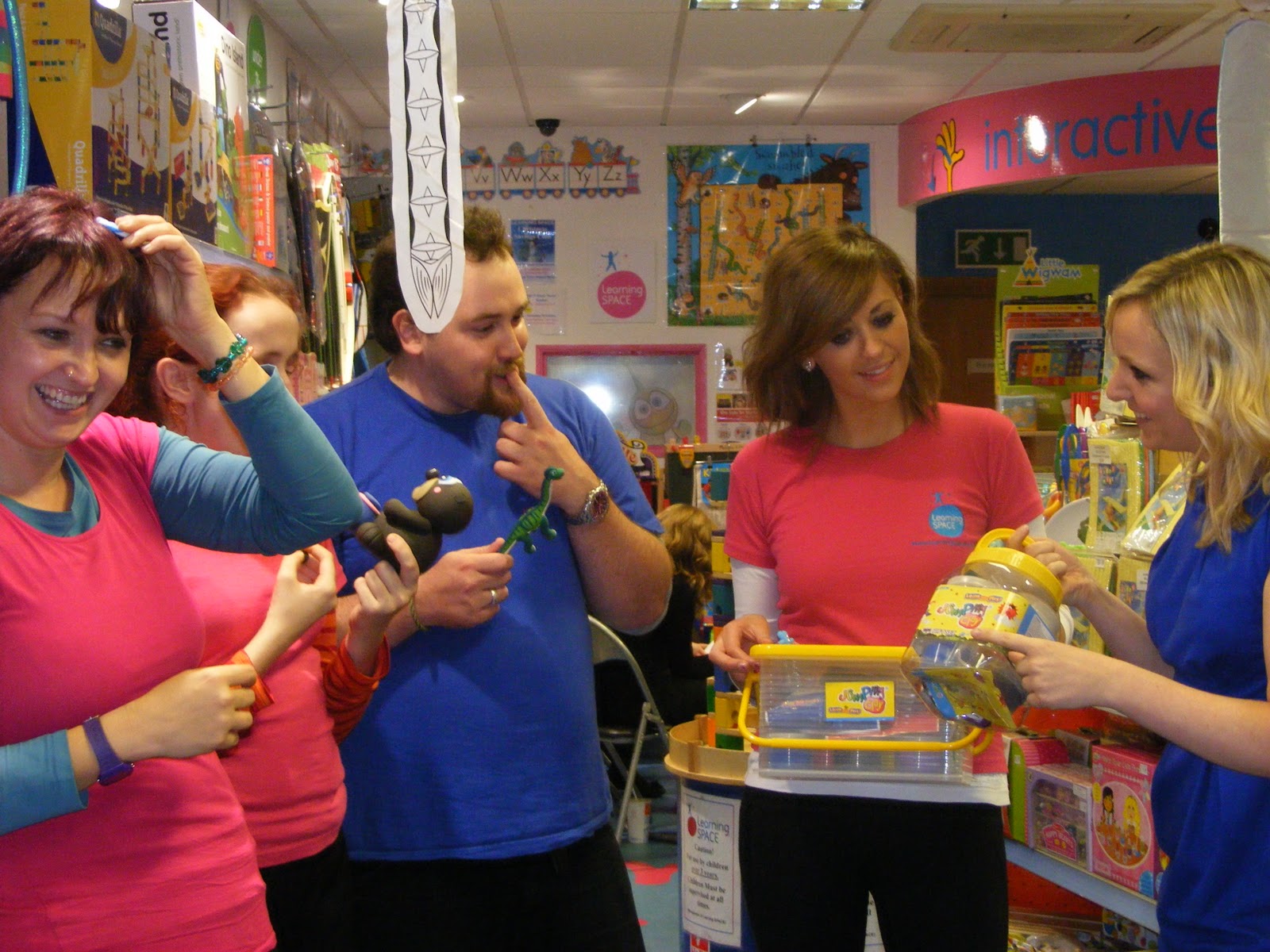 Learning SPACE: New Product of the Week! JUMPING CLAY