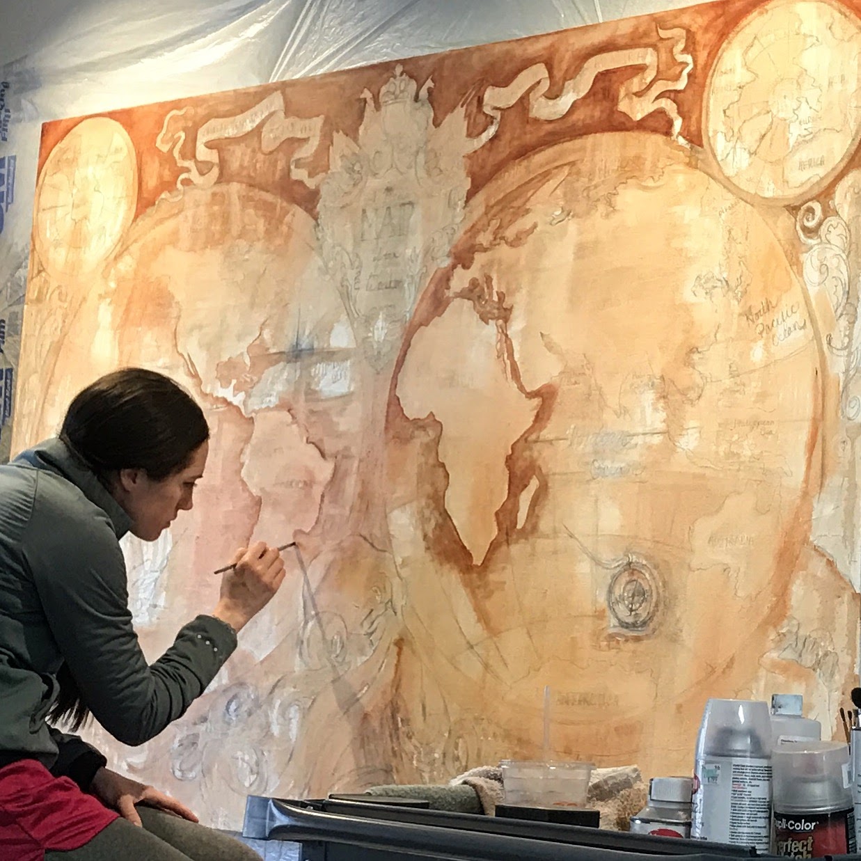 Art of Maps - Inferno Art Open Studio