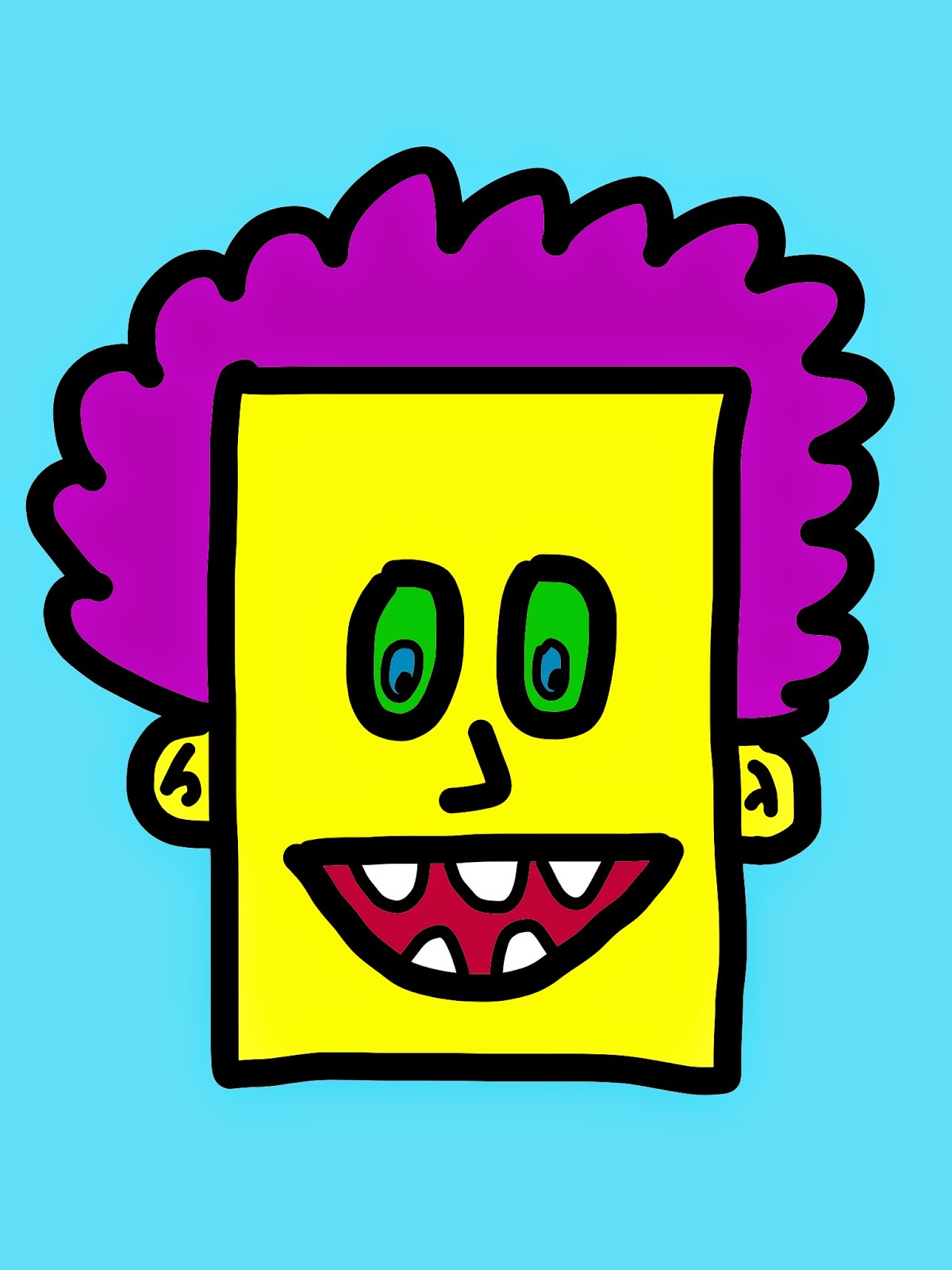 Inquiry over iPads: Todd Parr Inspired Self Portraits