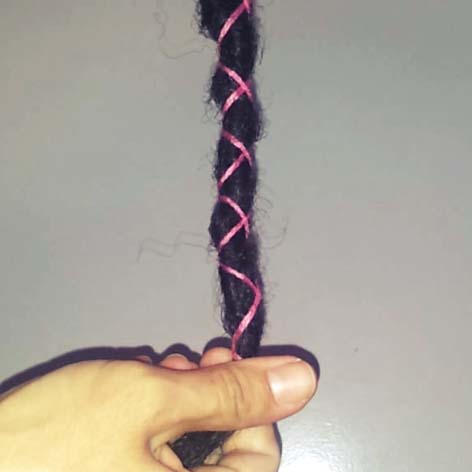 Wrapping dreadlocks |My Dreadlocks Journey