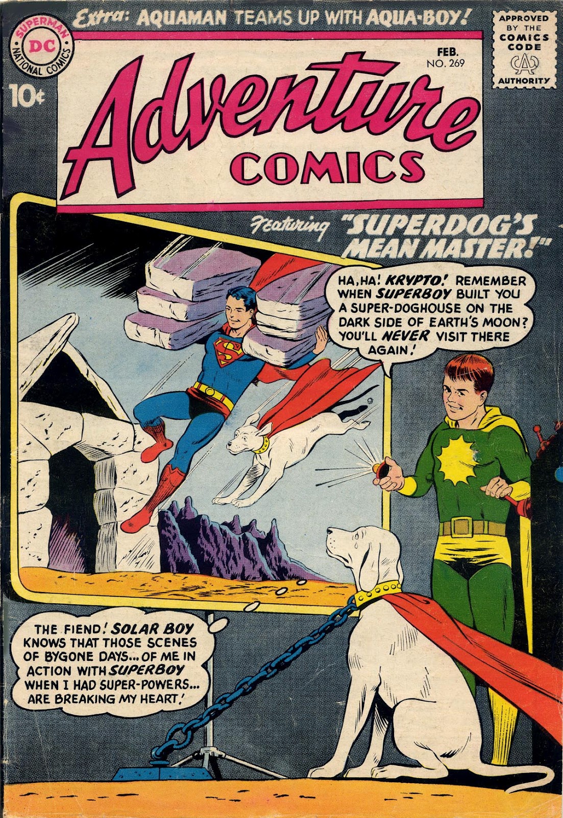 Days of Adventure: Adventure Comics # 269, February, 1960