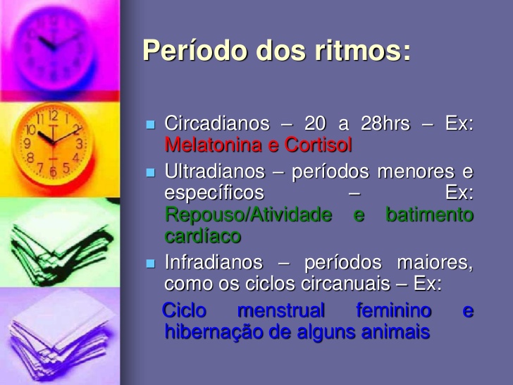 Ciências Biológicas: Ritmos biológicos