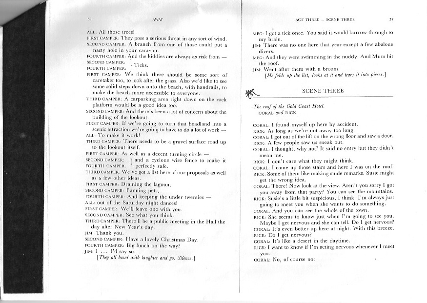 drama log book
