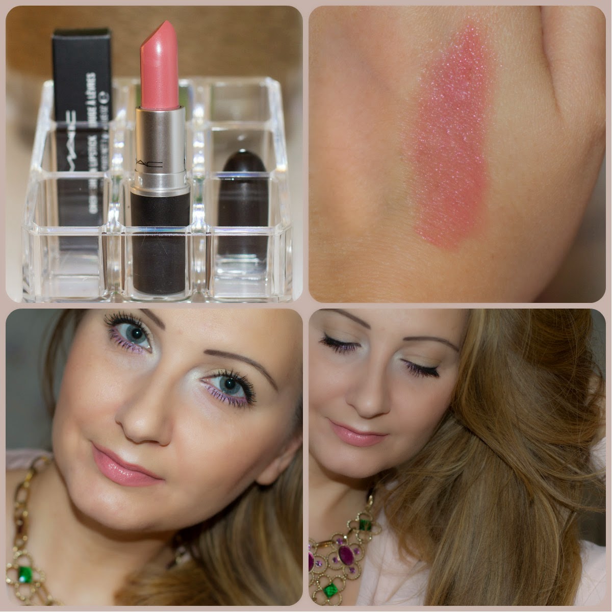 Nataschas MAC Passion: MAC Peach Blossom Lipstick FOTD