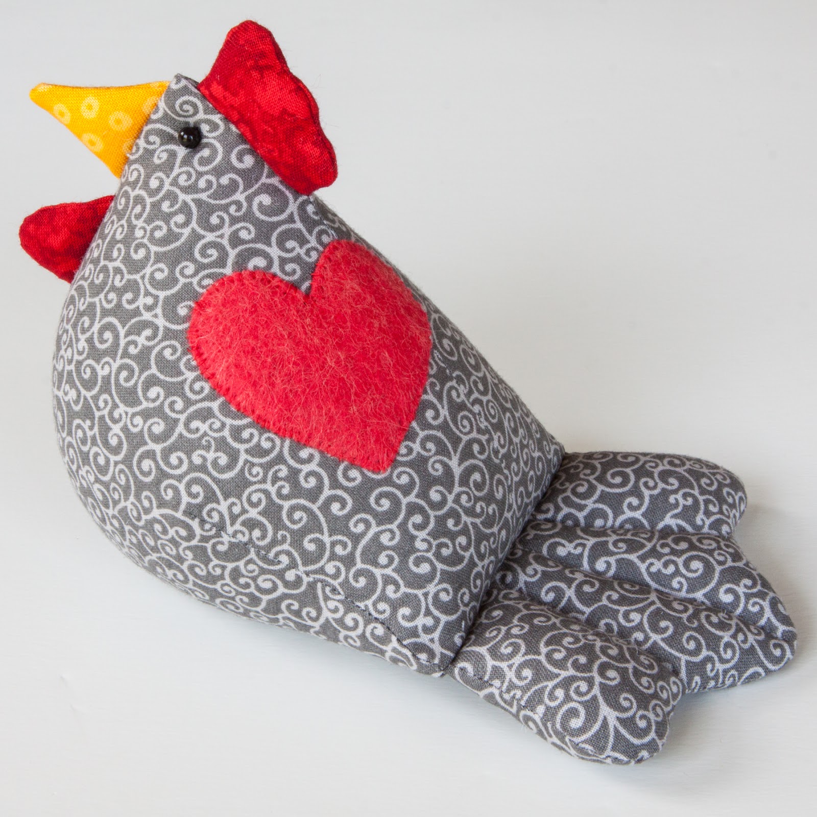 .: October 26 - Chicken Bean Bag Toy