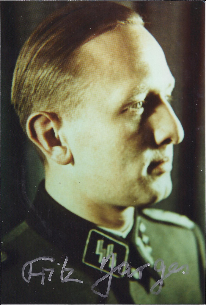 Third Reich Color Pictures: SS-Obersturmbannführer Fritz Darges