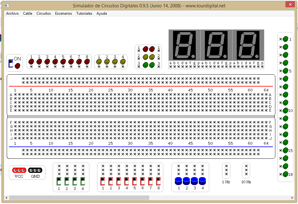 Simulación de Circuitos Digitales | P(E+M+C)