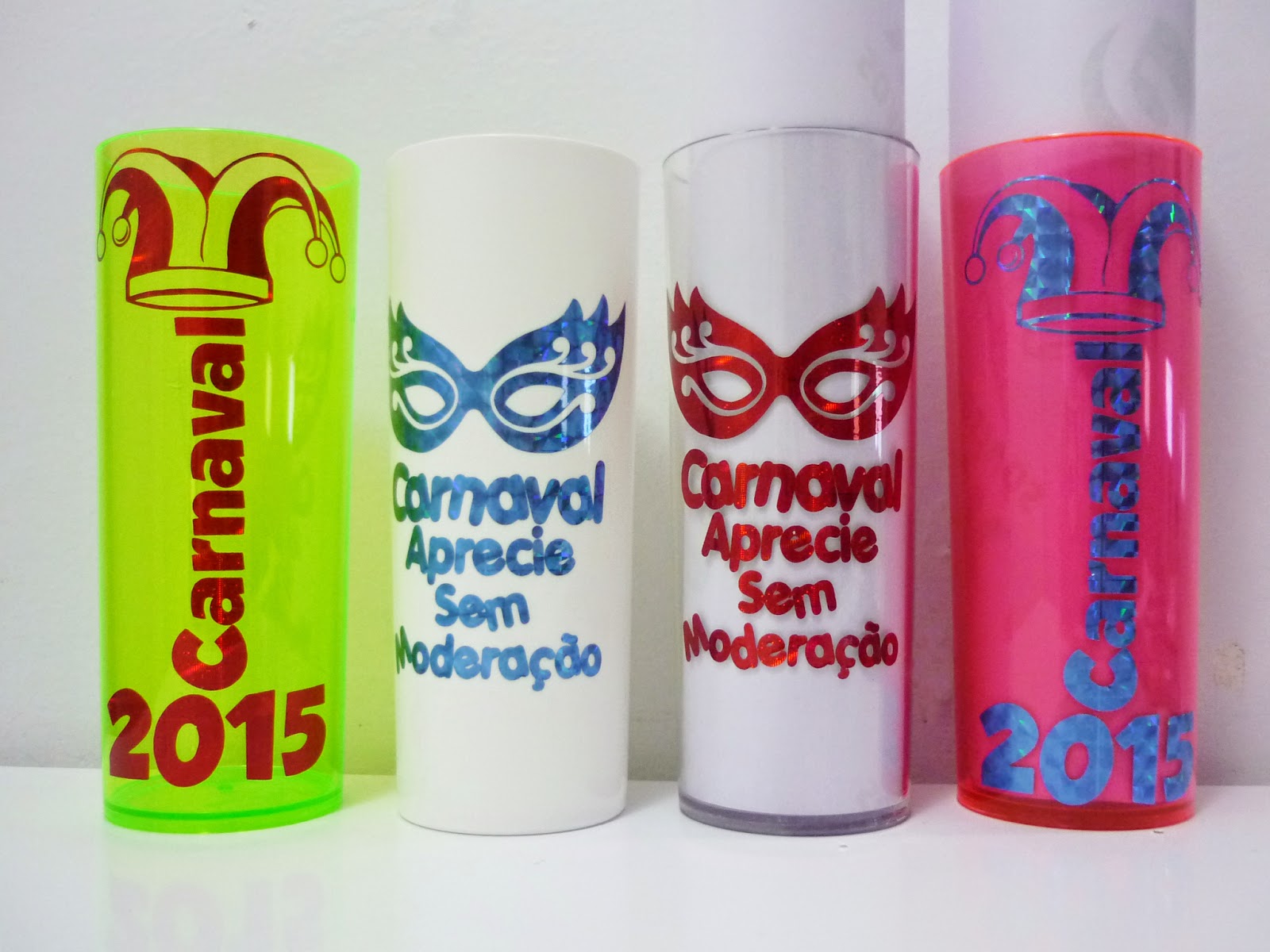 Joy Joy Artes: Copo Long Drink Carnaval
