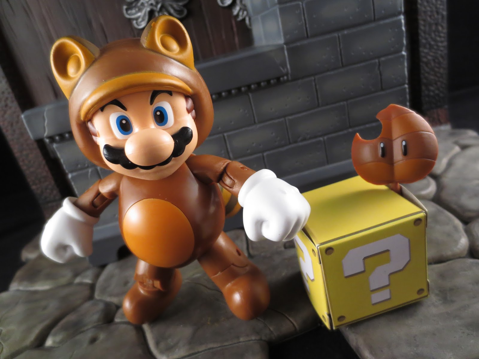 Action Figure Barbecue: Action Figure Review: Tanooki Mario from World ...