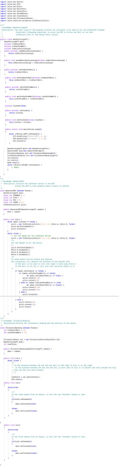 Using Lego Mindstorms to teach Java Programming