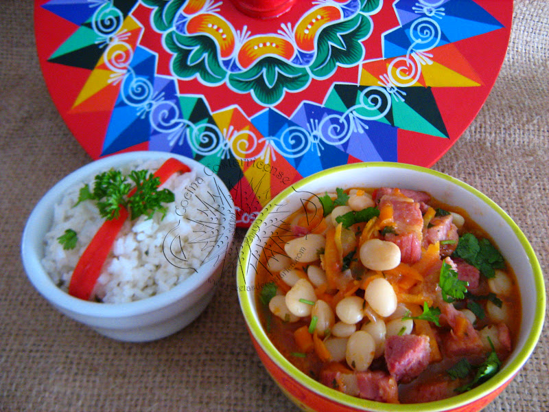 Cocina Costarricense: habas con costilla ahumada
