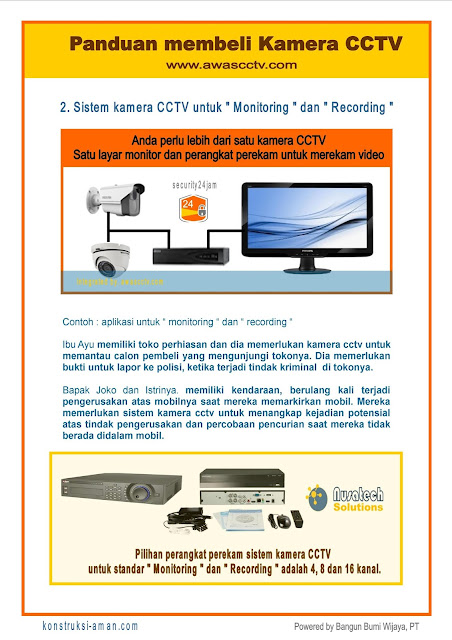 CCTV untuk " Monitoring " dan " Recording " | Nusatech Solutions