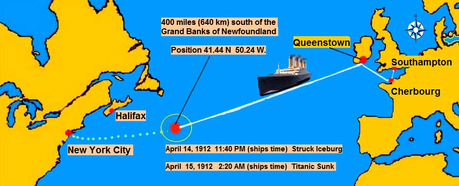 CANOASDOMAR: IN MEMORY OF THE TITANIC WRECK - A Singela Homenagem – Foi ...