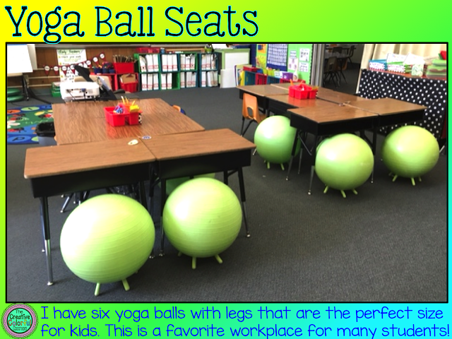 The Creative Colorful Classroom: Flexible Seating