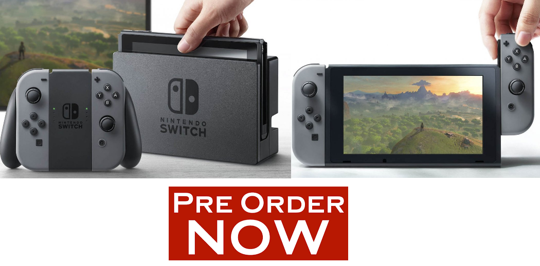 32GB Nintendo Switch Console Pre-Order Live Now $299 + Free Shipping ...