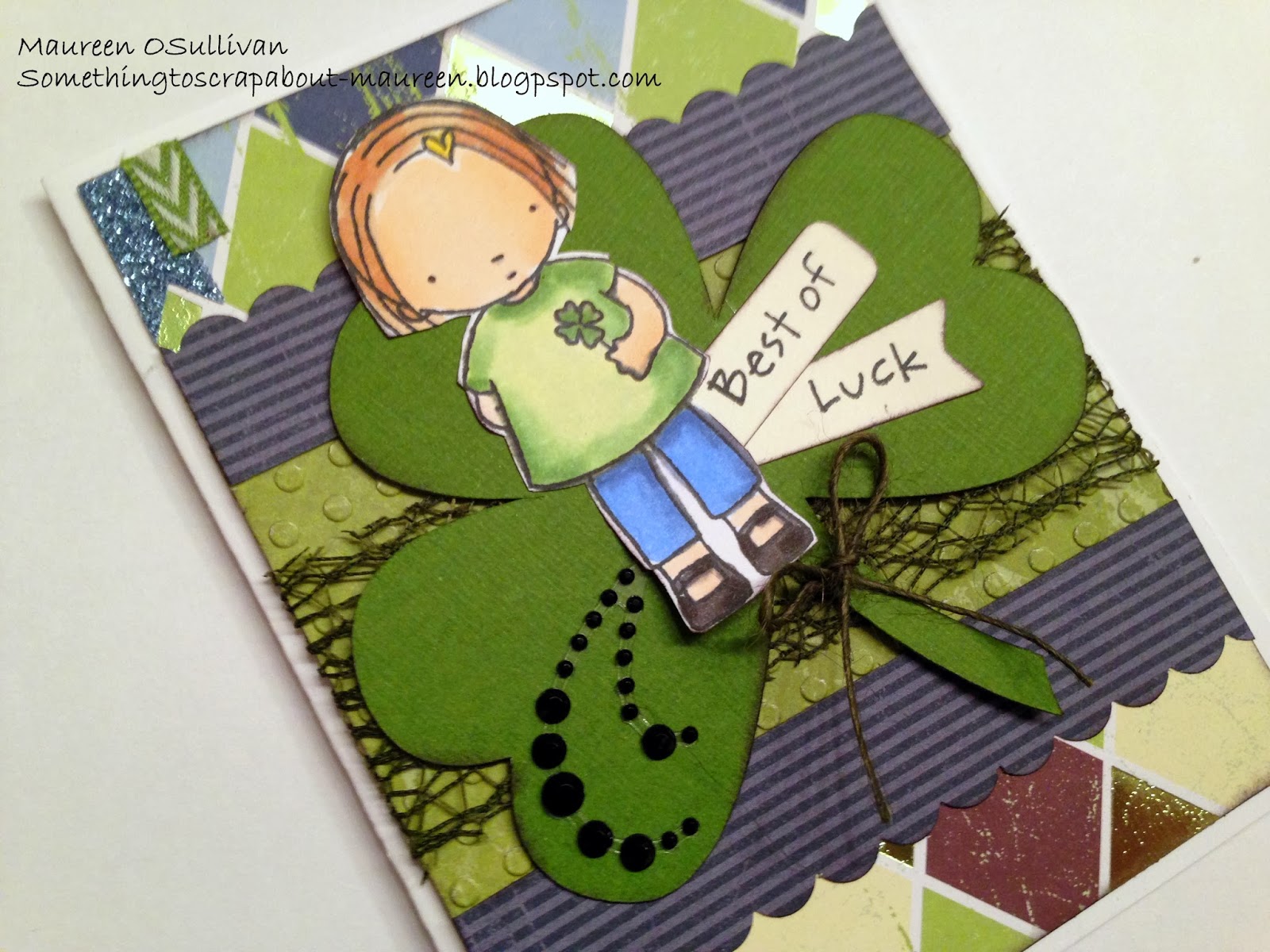 Let's Give 'em Something to Scrap About!: MFT PI-- 4 Leaf Clover Card