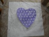 How To Quilt - Quilt Blocks - Simple Quilt Patterns: Shadow Applique Heart