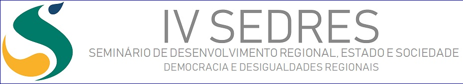 Observatório do Desenvolvimento Regional: V SEDRES - SEMINÁRIO DE ...