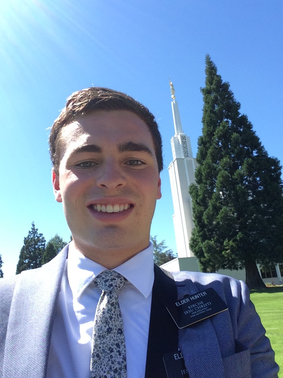 Elder Kade Austin Hunter - Alpine German Speaking Mission