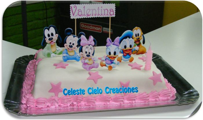 Modelo de torta mini bebé - Imagui