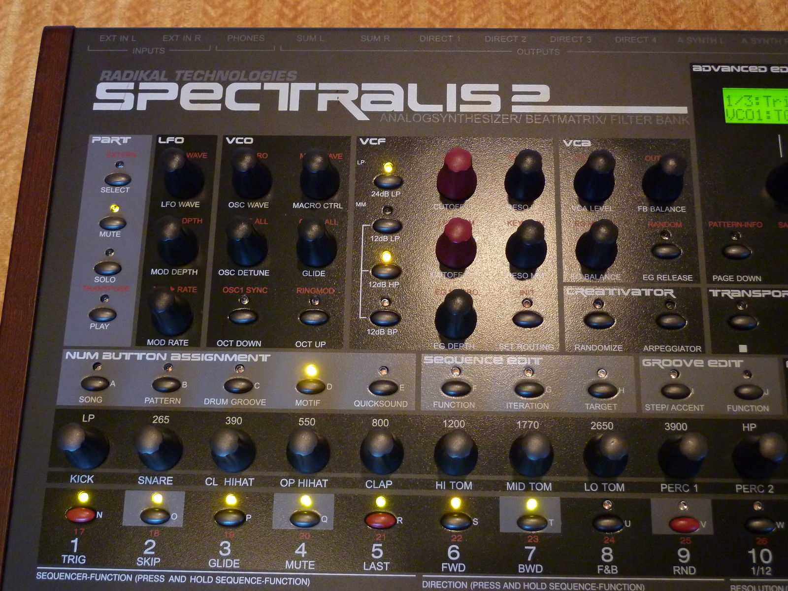 MATRIXSYNTH: RADIKAL TECHNOLOGIES SPECTRALIS 2 Wristwatch