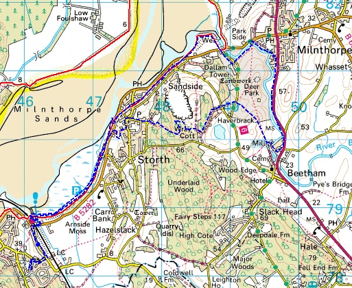 conradwalks: Arnside local walk